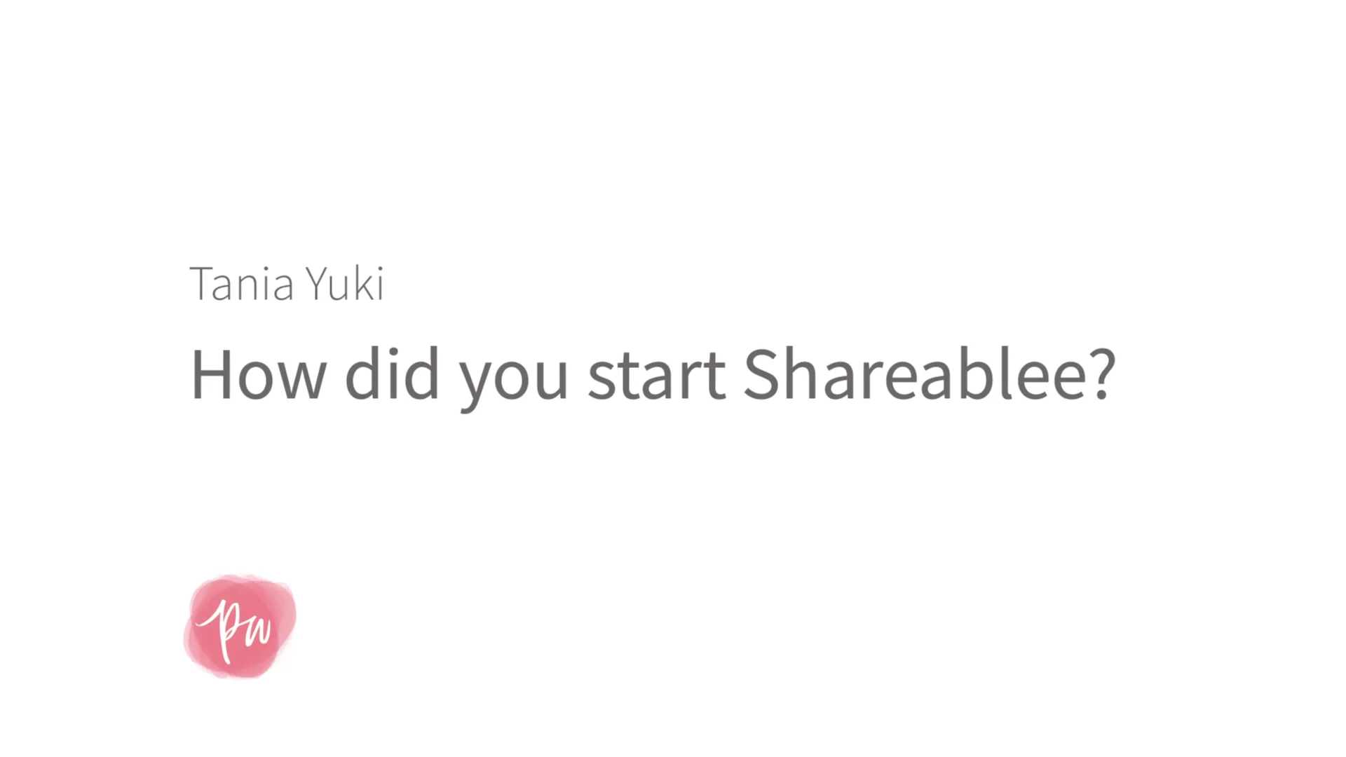 How did you start Shareablee? on Vimeo