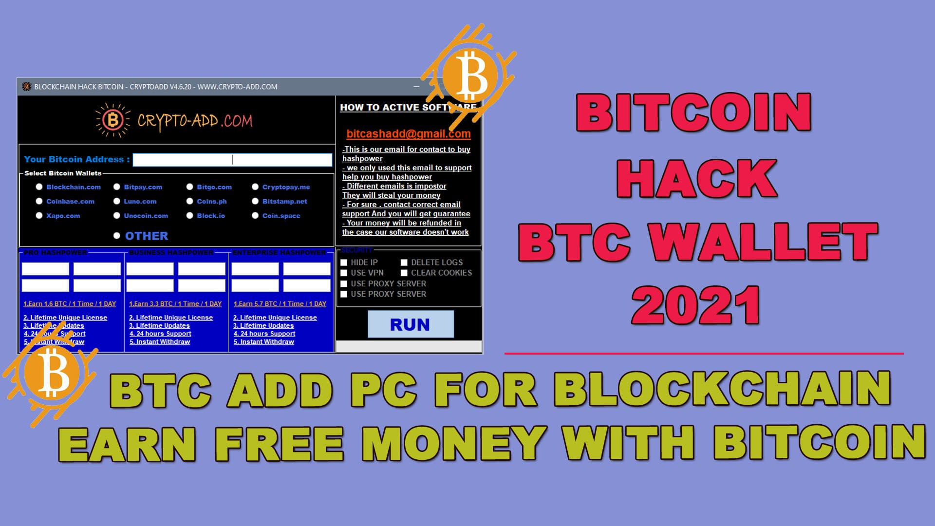 BITCOIN ADDER FEBRUARY 2021 NEW FREE BTC EARNING UNLIMITED on Vimeo
