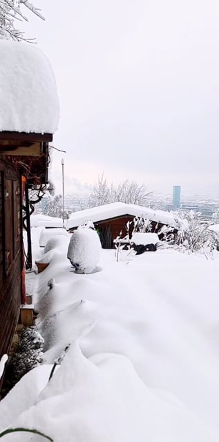 Winter Landscape Snow City Free Stock Video - Pixabay