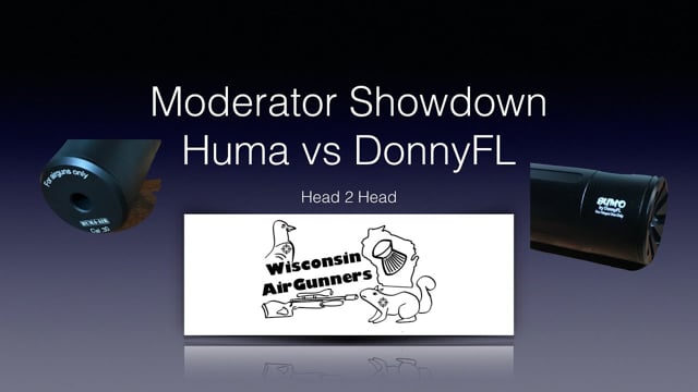 Moderator Review-DonnyFL vs Huma Moderator in .30 cal - Airgun101