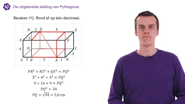 De uitgebreide stelling van Pythagoras oefenen | StudyGo