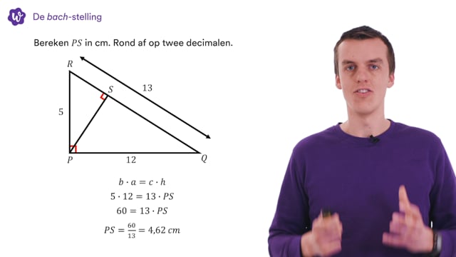 Oefen met De stelling van Pythagoras uit Getal en Ruimte – 2 vwo – 12 ...