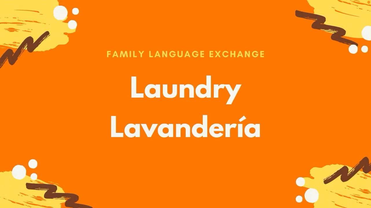Laundry - Lavandería - Aprende Inglés on Vimeo