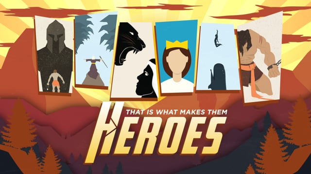 Motion Graphics: Bible Heroes - Church Visuals