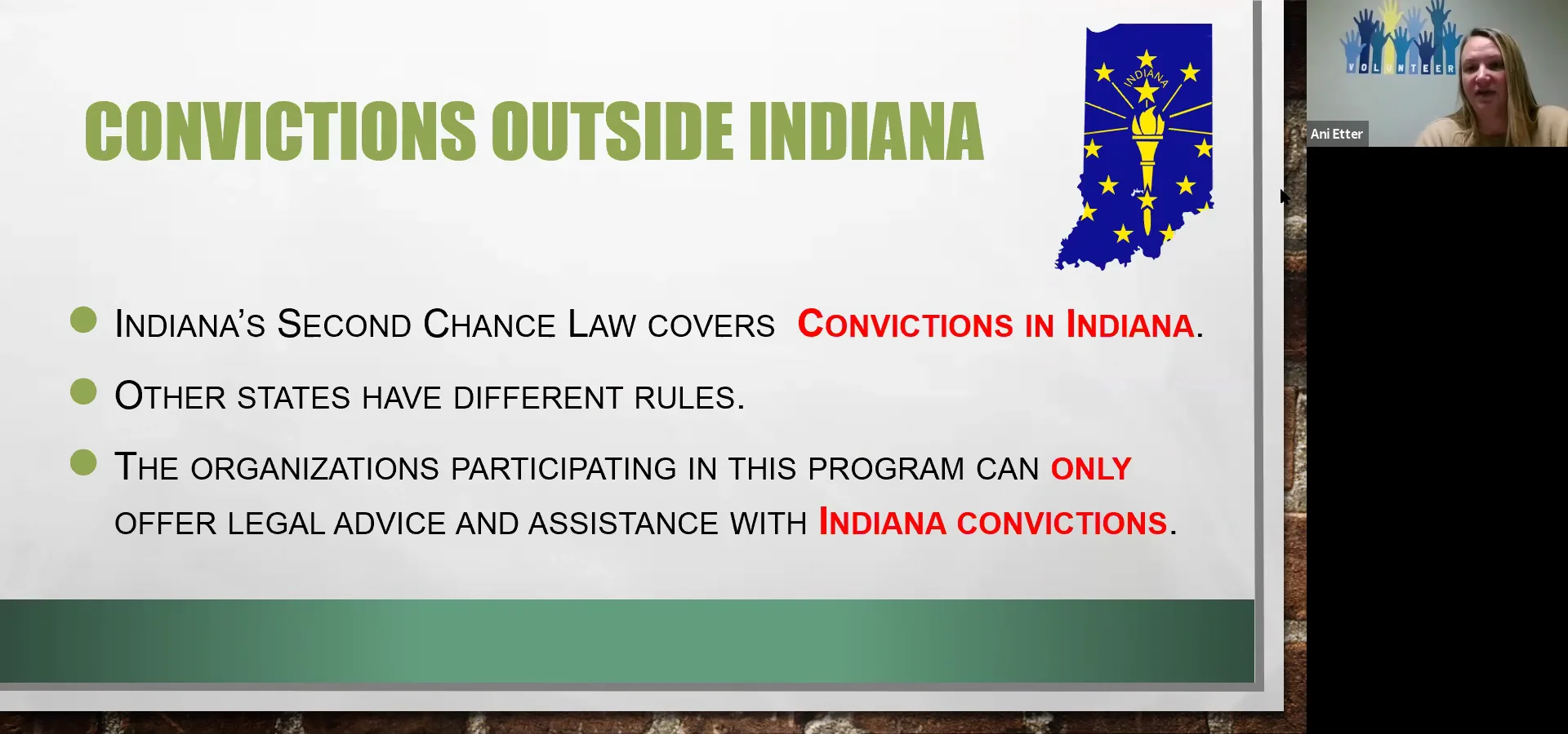 Indiana's Expungement Law: How Can It Help Me? on Vimeo