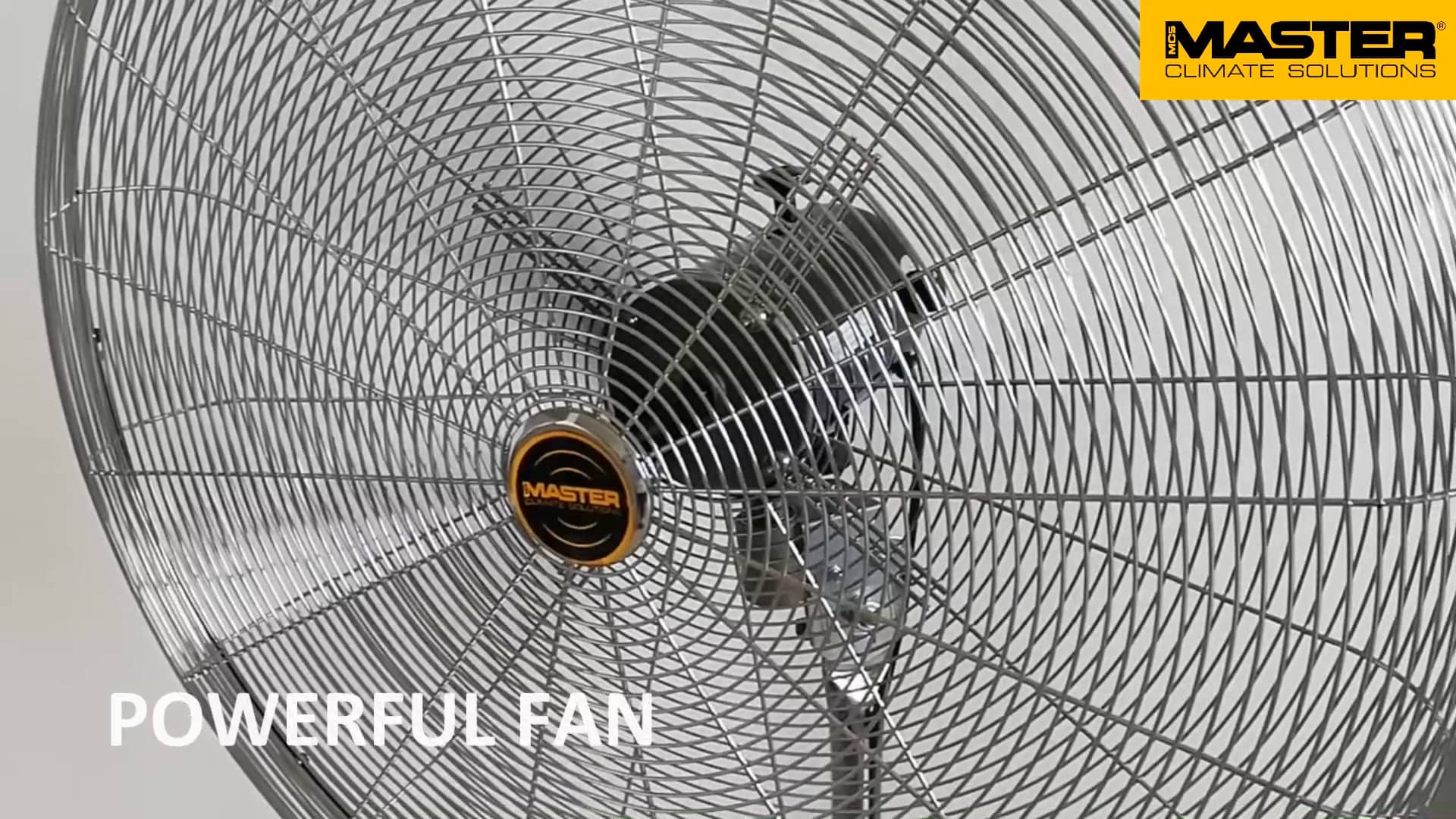 Industrial fan - MASTER FS 75 on Vimeo