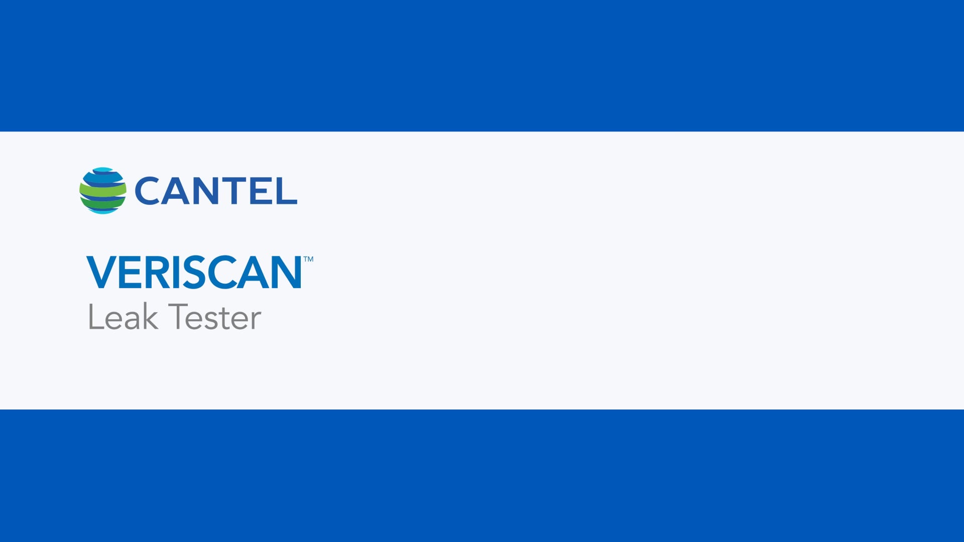 VERISCAN™ LT Leak Detection System on Vimeo