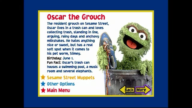 Sesame Street Dvd Menu