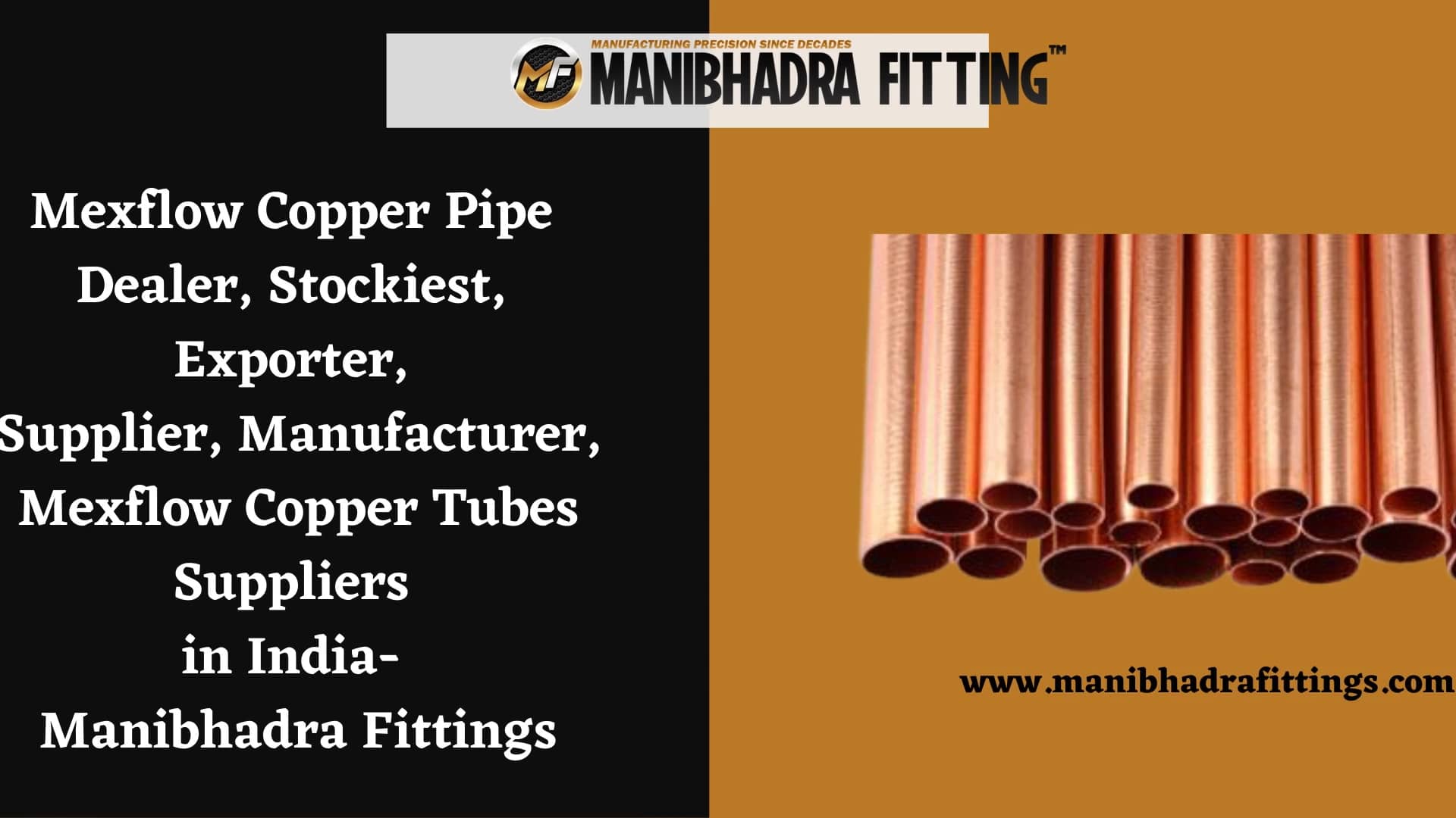 Mexflow Copper Pipe Manufacturer- Manibhadra Fittings on Vimeo