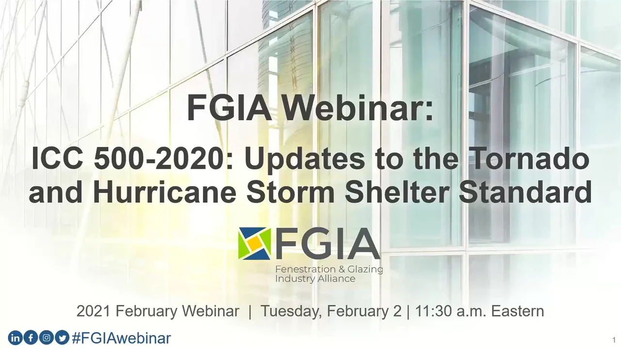 ICC 500-2020 Updates to the Tornado and Hurricane Storm Shelter Standard