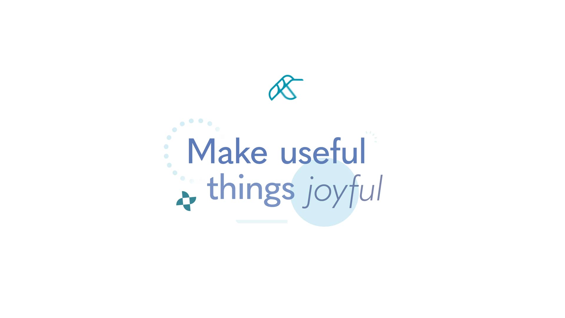 Make Useful Things Joyful on Vimeo