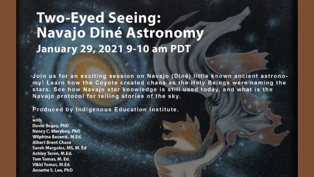 Navajo Morning Star Astronomy