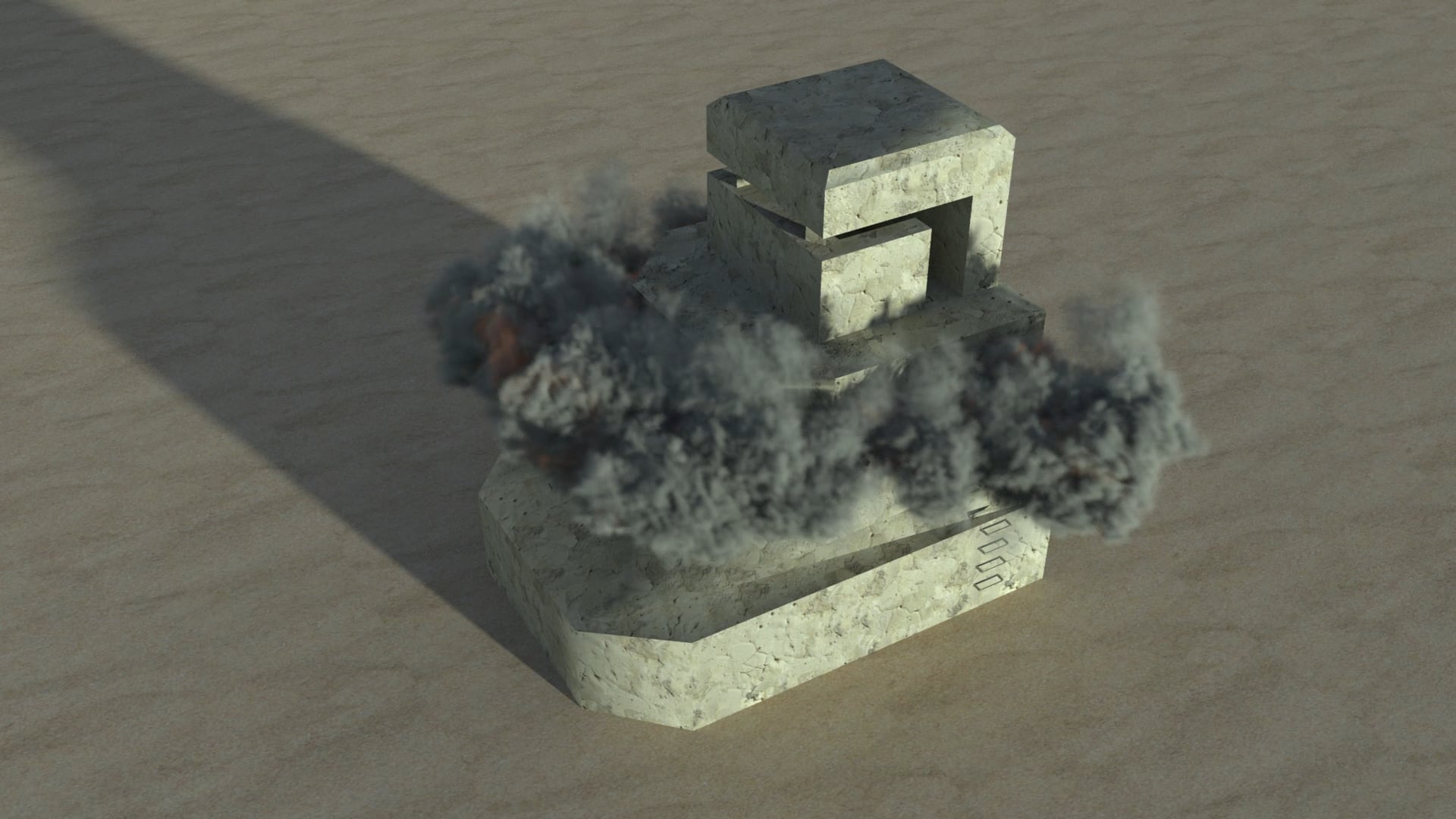 Bunker Explosion on Vimeo