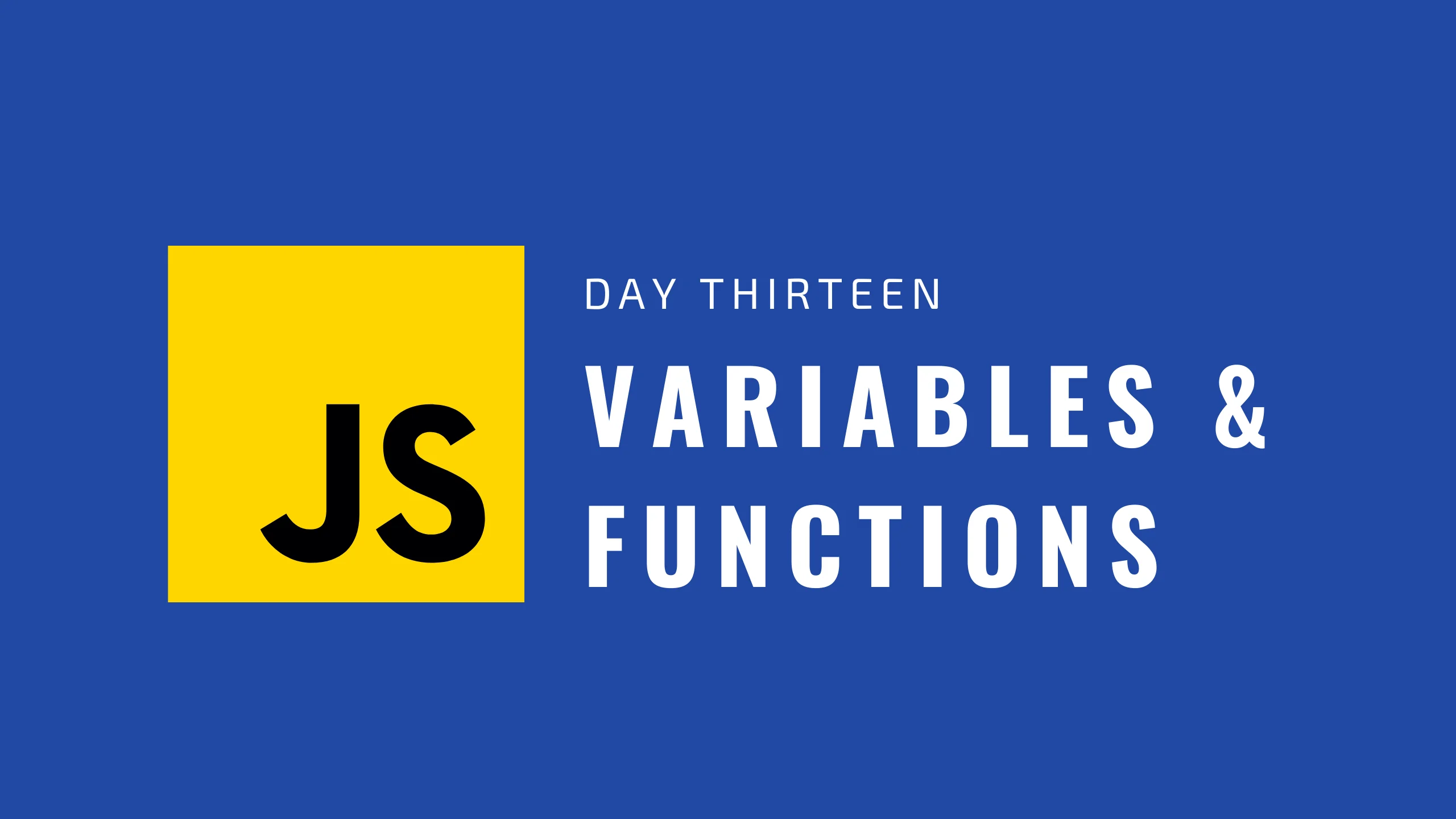 JavaScript - Variables and Functions on Vimeo