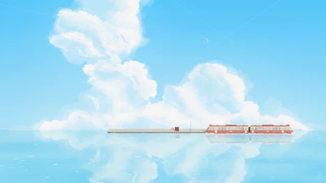 Spirited Away Train Wallpaper