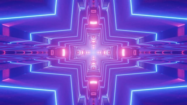 Neon, Loop, Tunnel. Free Stock Video - Pixabay