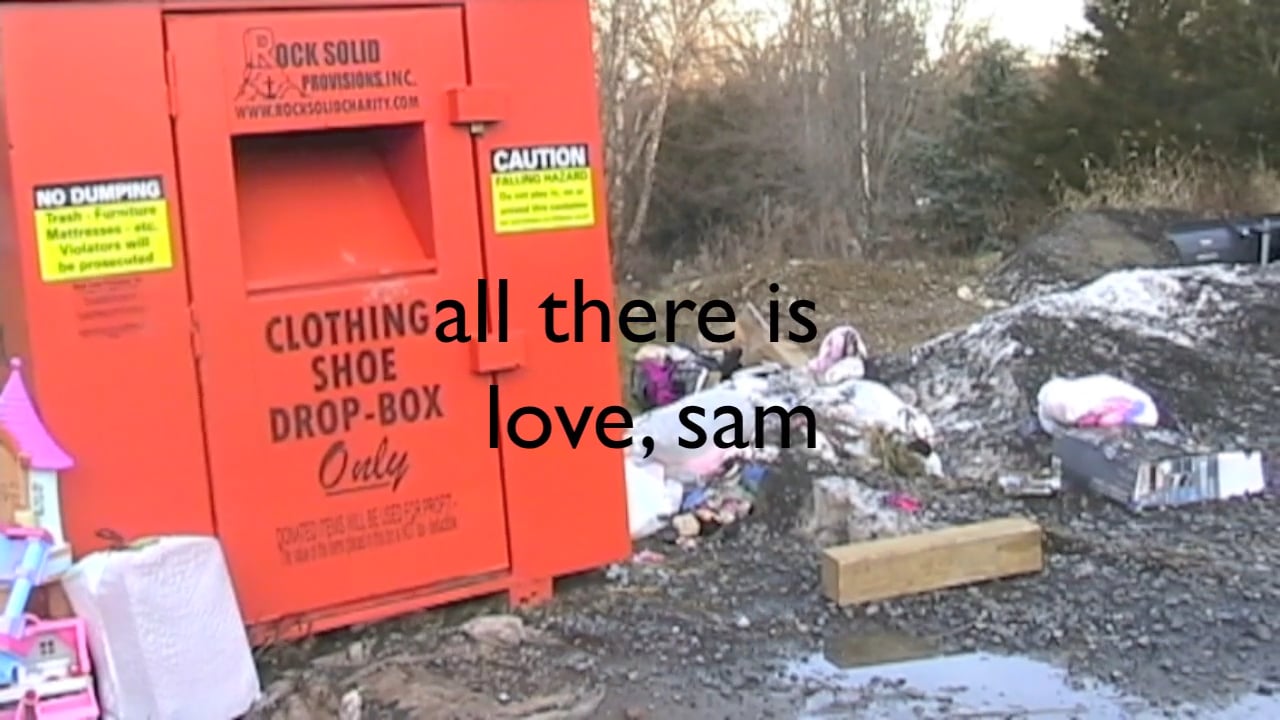 clothing drop box on Vimeo