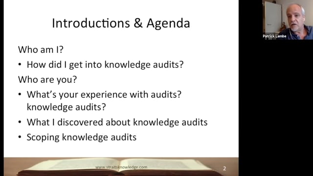Knowledge Audit Basics - Tutorials on Vimeo