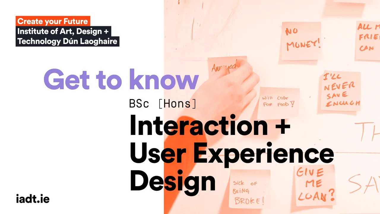 Interaction + User Experience Design — New Course Overview (Student ...