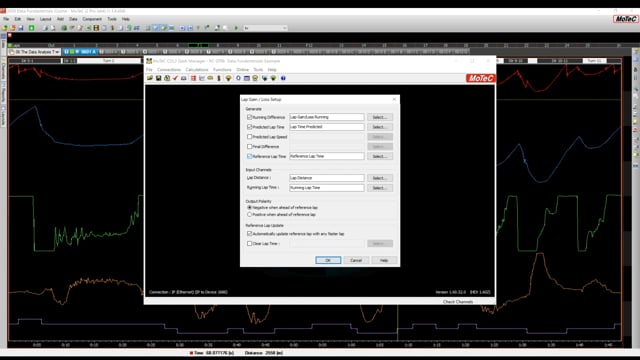 Data Analysis Fundamentals: 2. Set Reference Lap