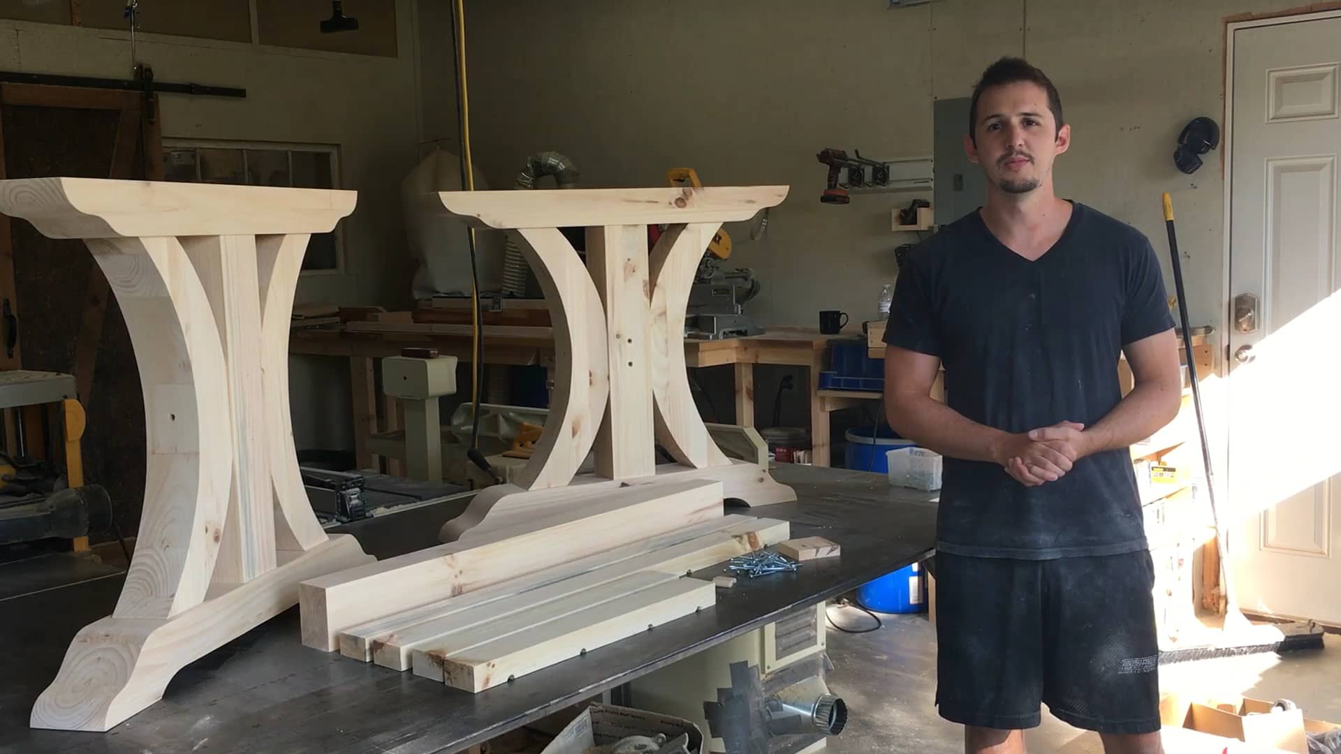 Complete Table Frame Assembly on Vimeo