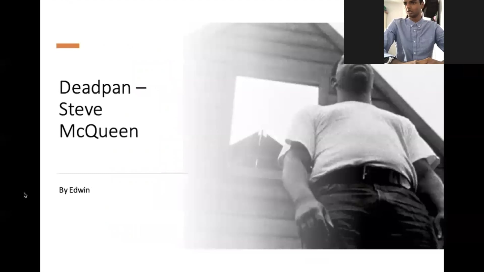 Edwin T: Steve McQueen, 'Deadpan' on Vimeo