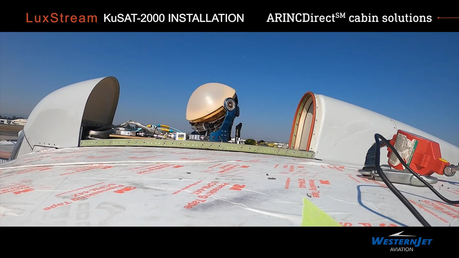 LuxStream KuSAT-2000 Installation on Vimeo