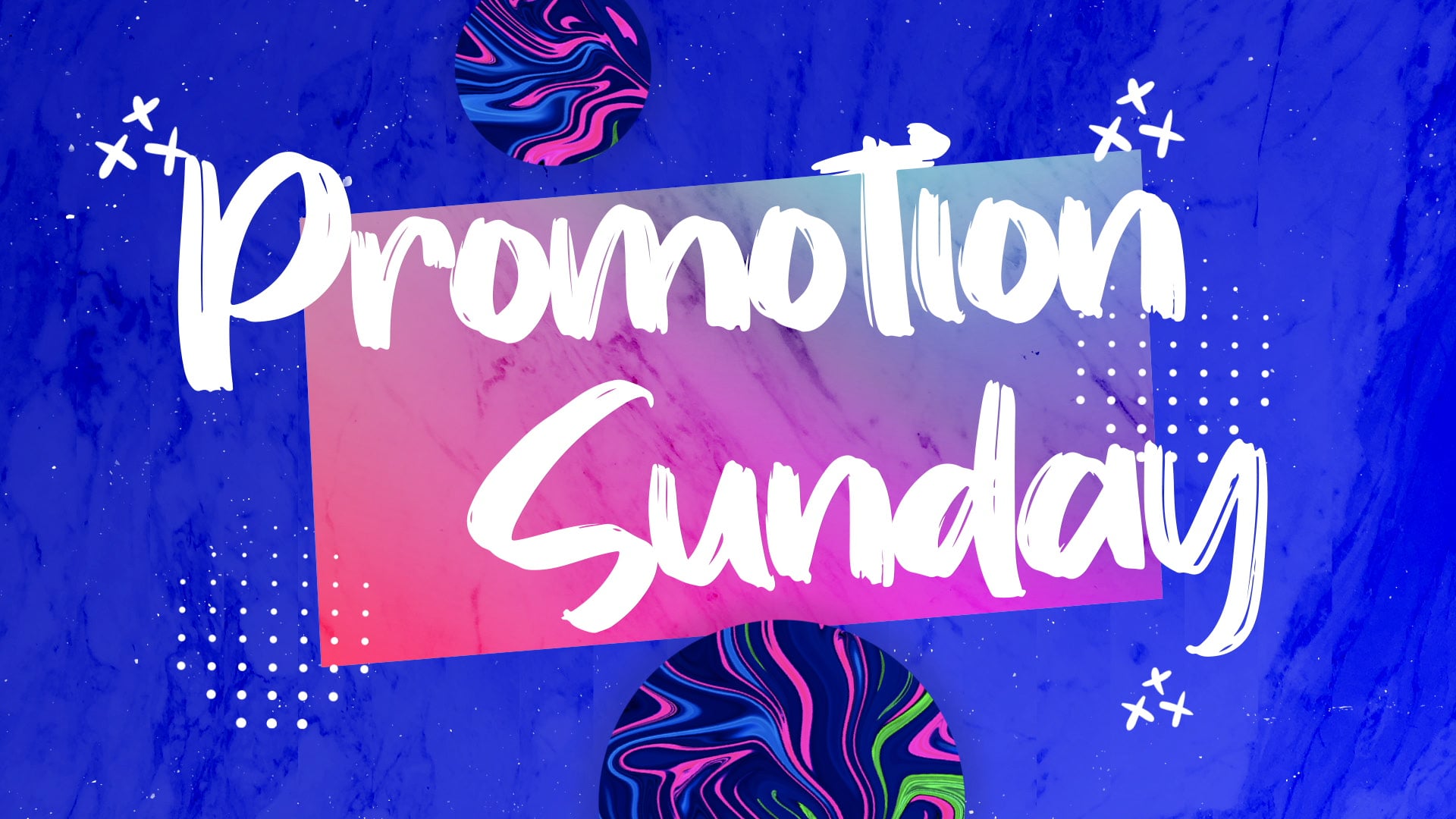 Promotion Sunday on Vimeo