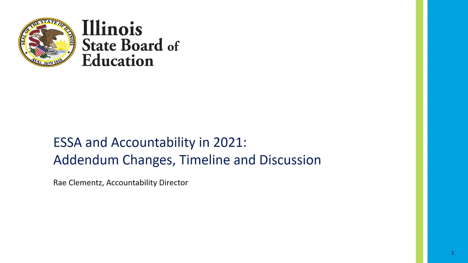 ESSA Accountability in 2021 on Vimeo