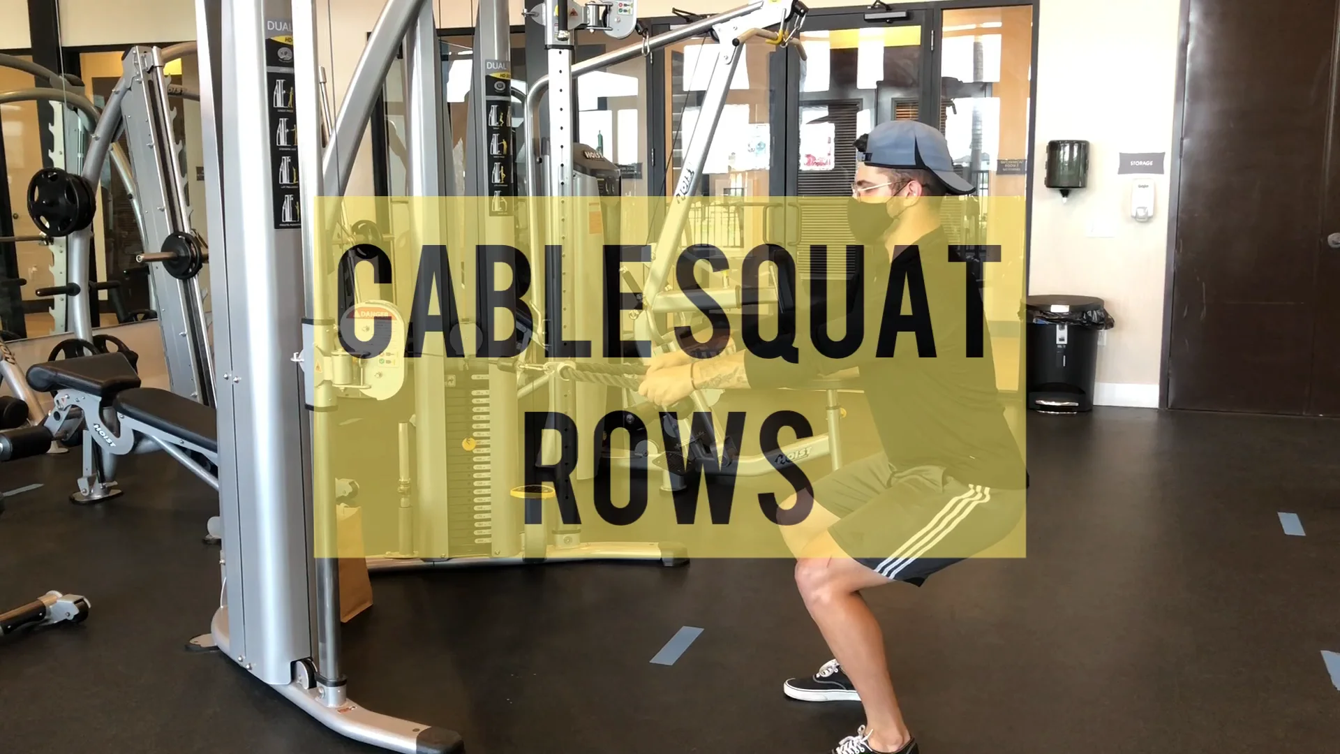 Cable Squat Rows on Vimeo