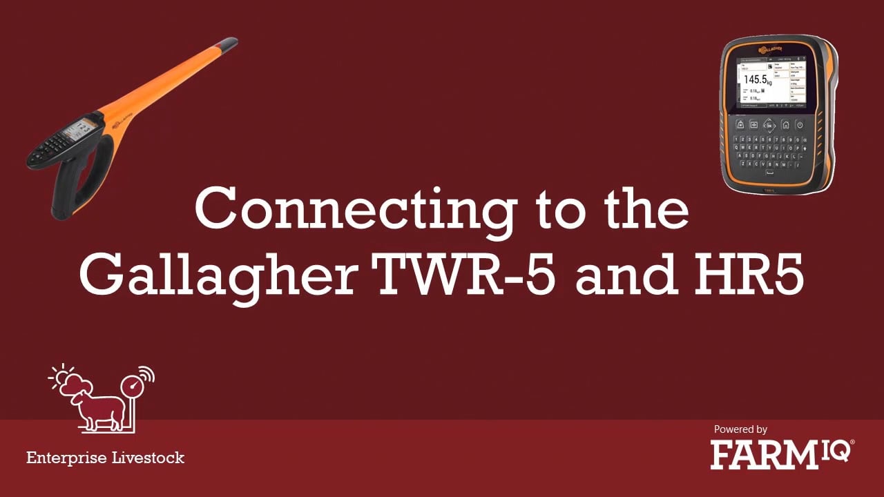 Connecting to the Gallagher TWR-5 and HR5 on Vimeo