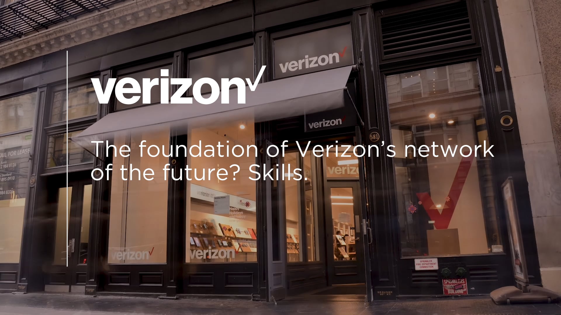 The Foundation of Verizon's Network of the Future? Skills. on Vimeo