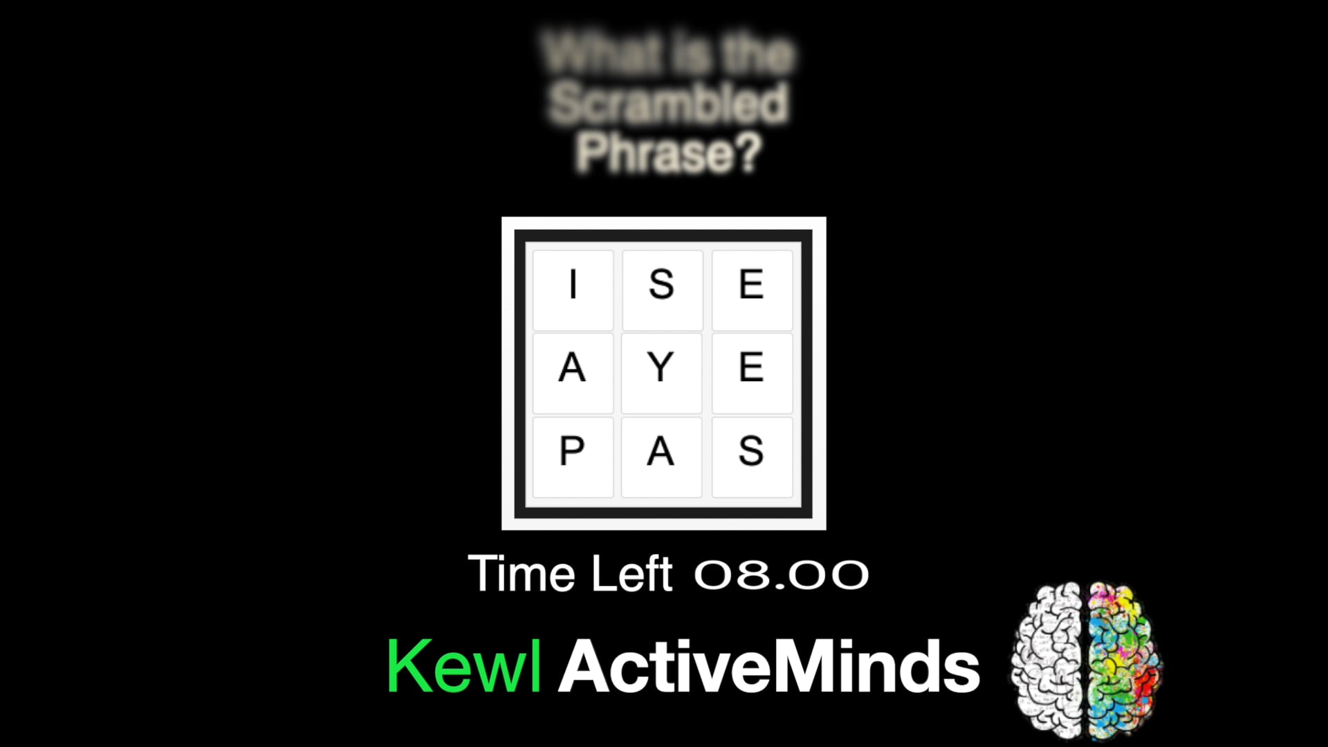 What is the Scrambled Phrase? Daily Mind Meld #70 on Vimeo