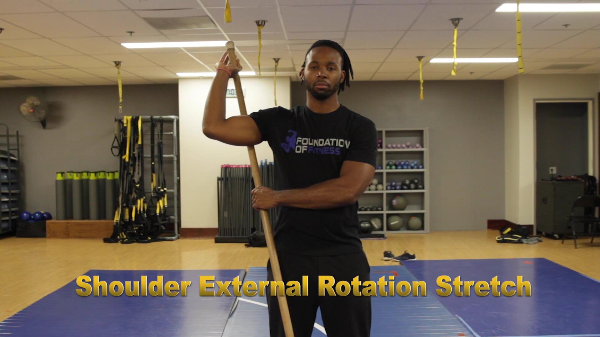 Shoulder External Rotation Stretch on Vimeo