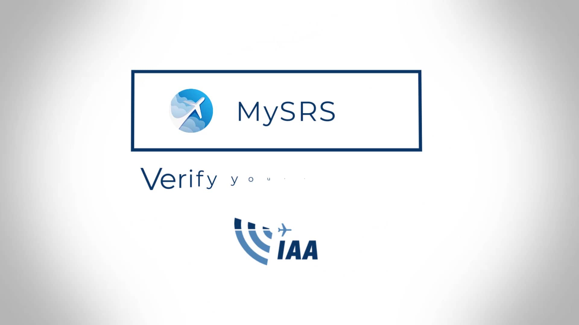 Verify your identity on MySRS on Vimeo