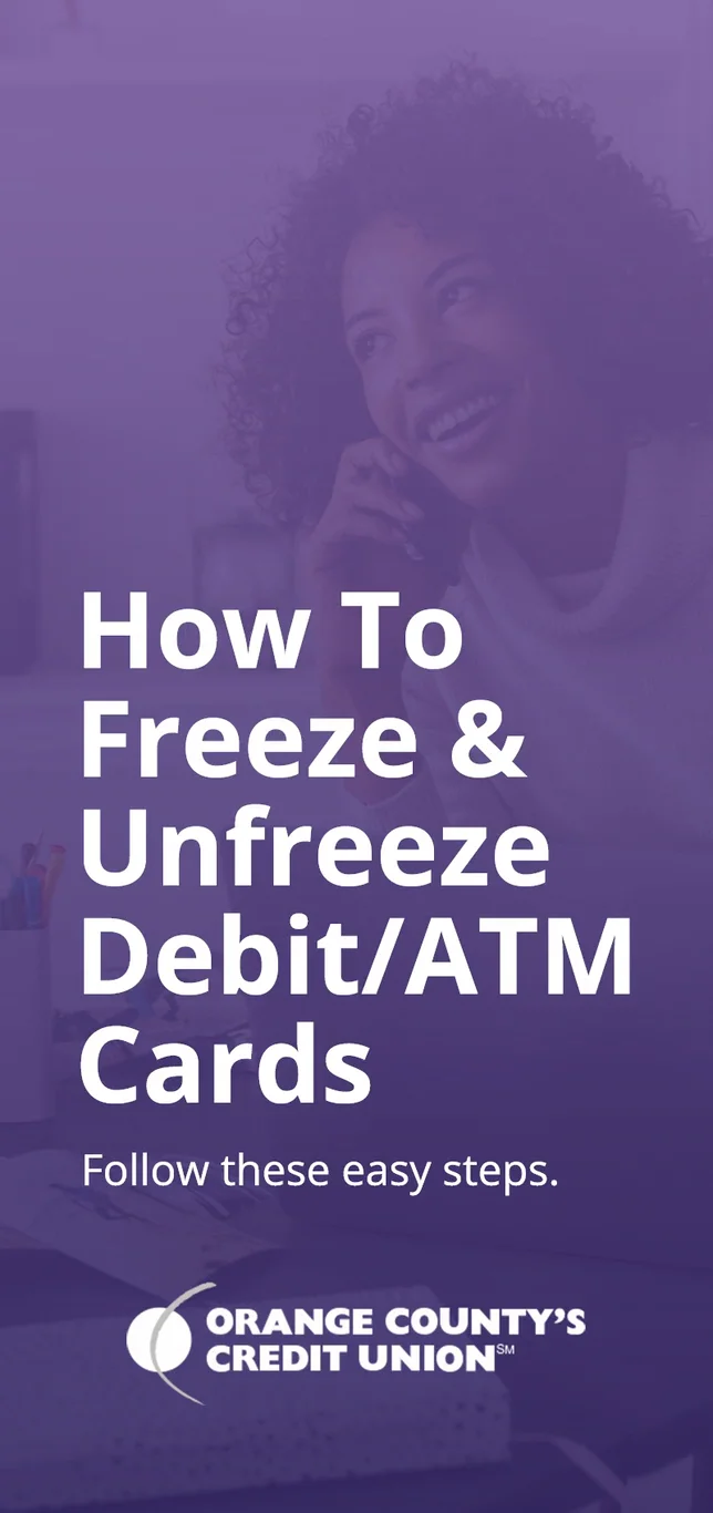 How to Freeze & Unfreeze Debit/ATM Cards on Vimeo