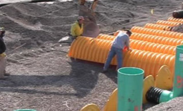 StormTech SC-740 Installation - Big Box Retail on Vimeo