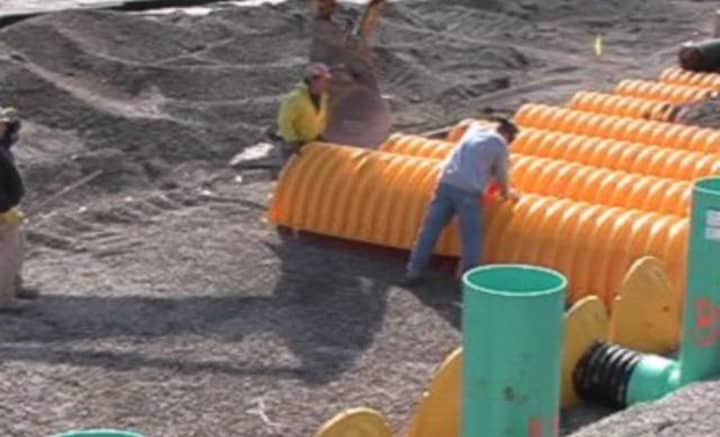 StormTech SC-740 Installation - Big Box Retail on Vimeo