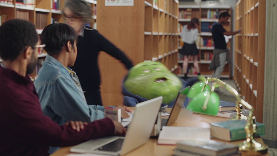 Mucinex - Flight,Library,Zombie on Vimeo