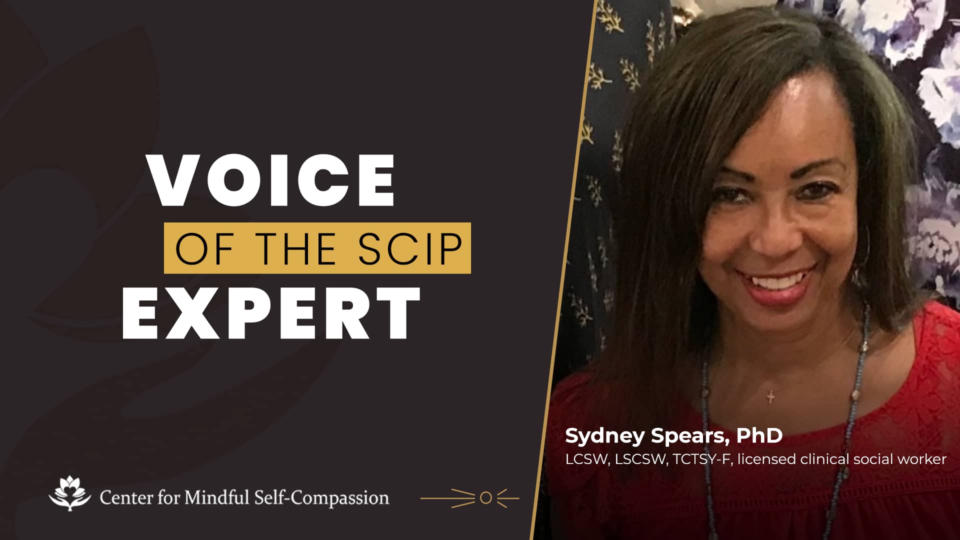 Voice of the SCIP expert - Sydney Spears on Vimeo