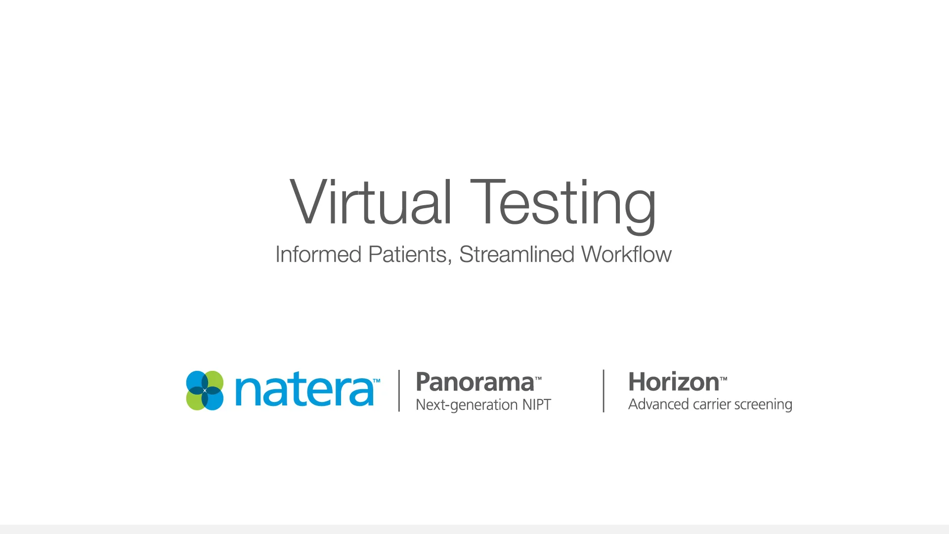 Technology Adoption - Natera - Virtual Testing - Rev 2/Final on Vimeo
