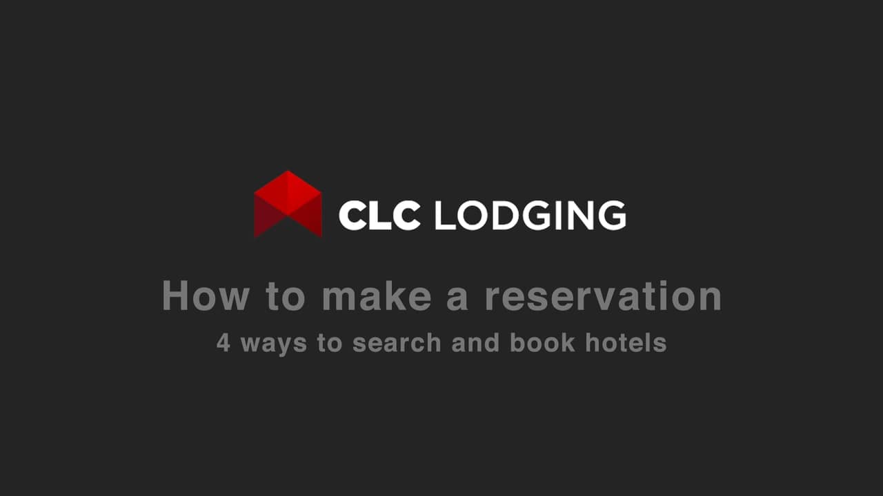 CLC Lodging - How to Book a Reservation-720 on Vimeo