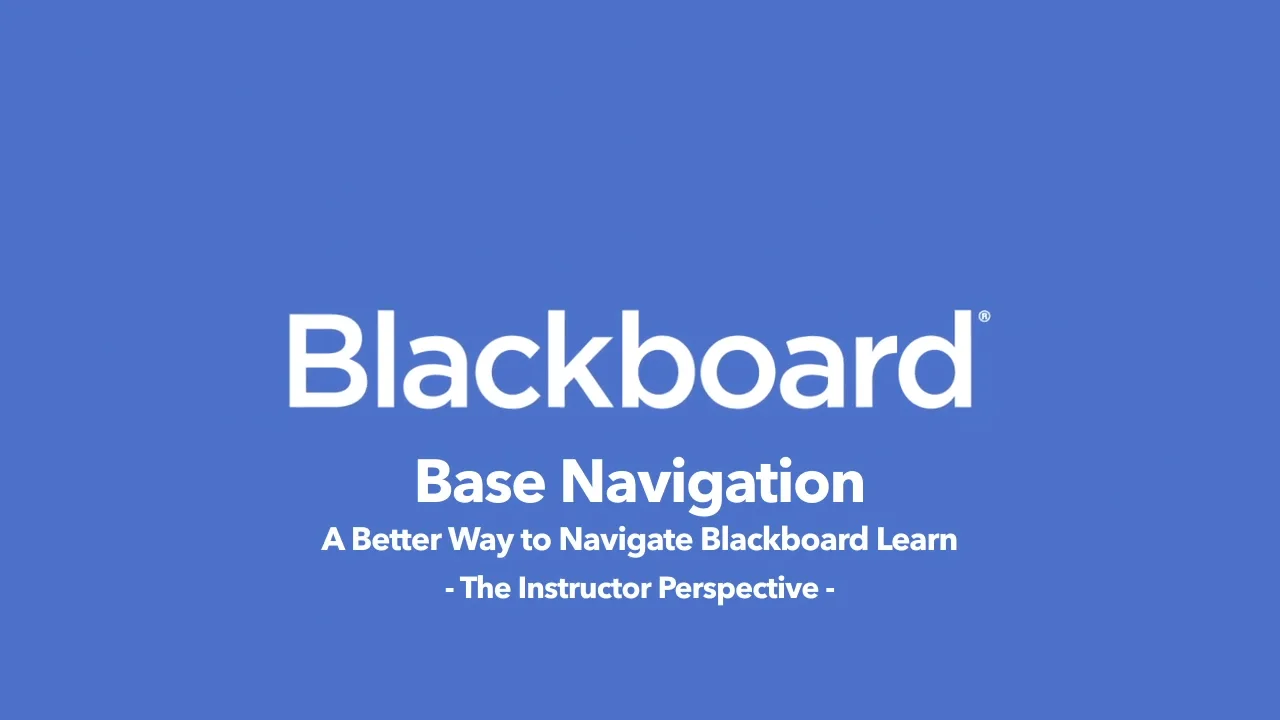 Ultra Base Navigation - Instructors