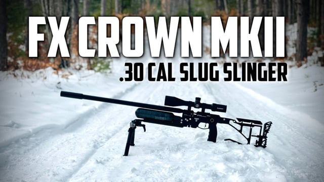 FX Crown MKII 30 cal and Saber Tactical Chassis Find Your Harmonic Slug ...