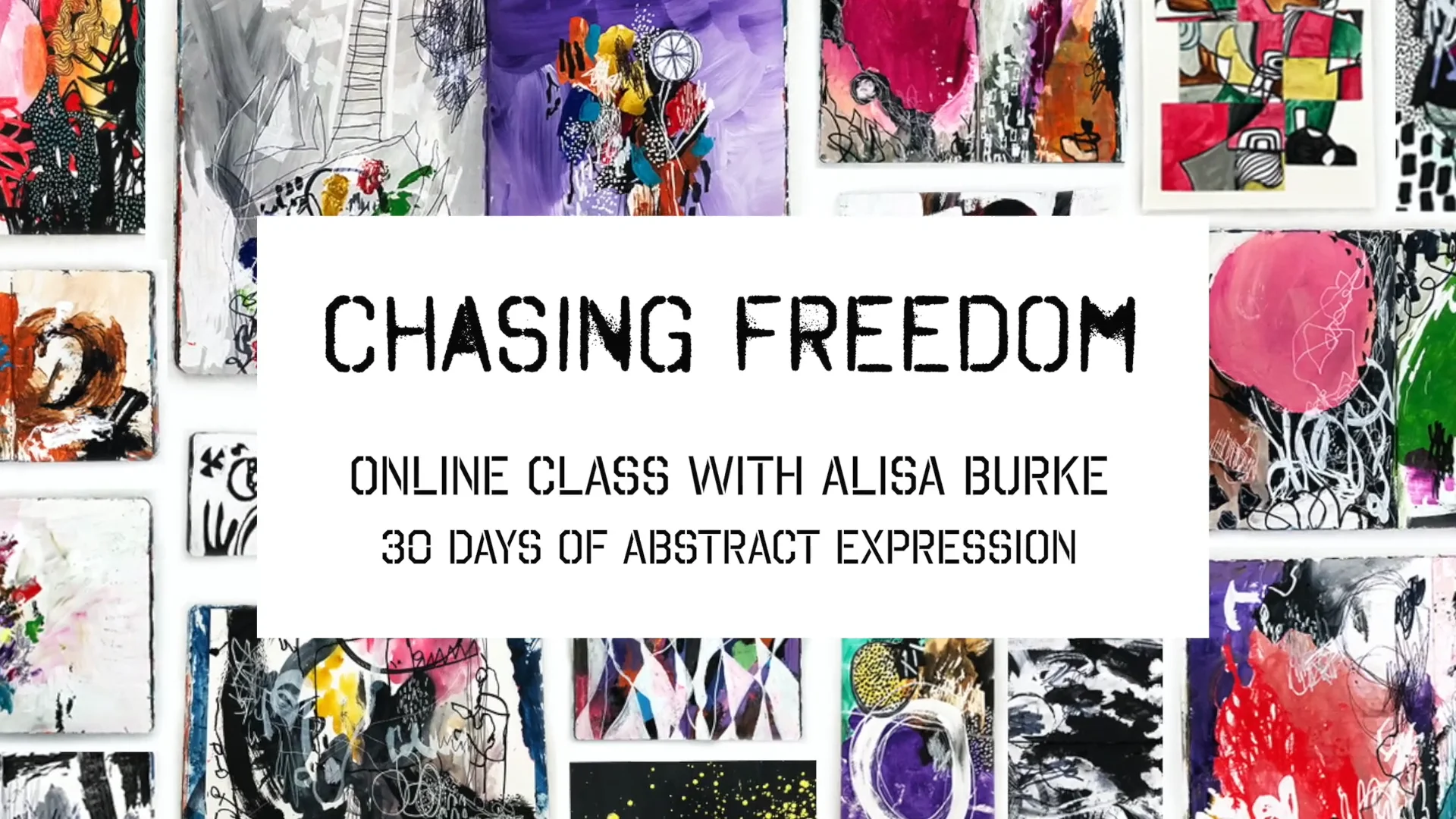 chasing freedom online class with alisa burke