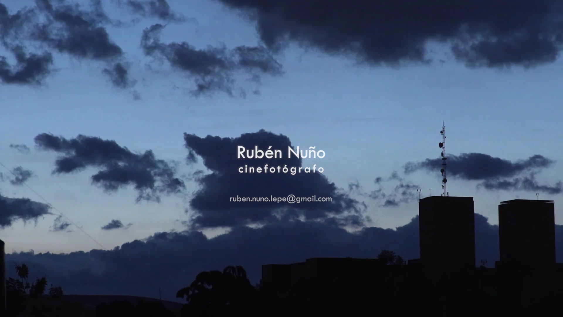 Rubén Nuño - Demo reel (Cinematographer) on Vimeo
