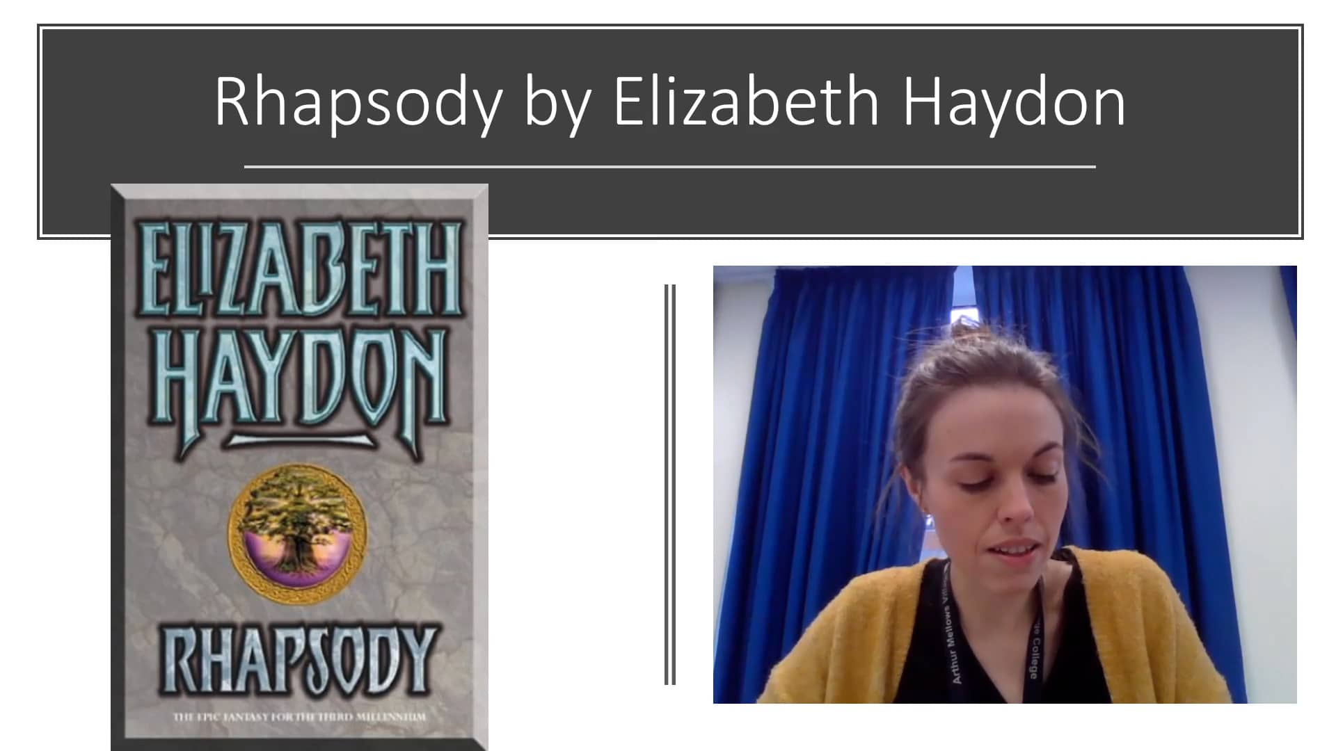 Rhapsody By Elizabeth Haydon (ABD) on Vimeo