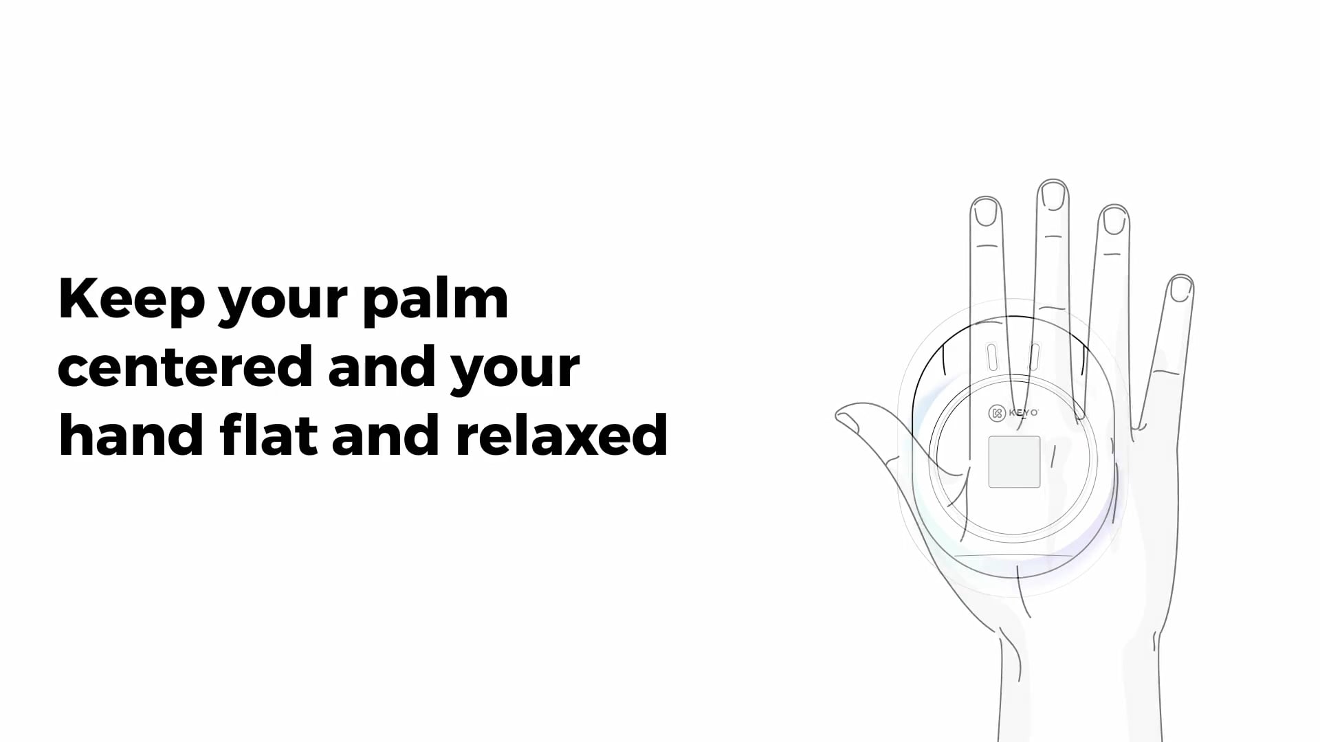 Keyo - How to Scan your Palm on Vimeo