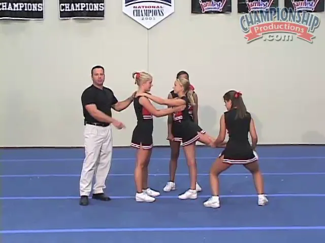 Torch Cheer Stunt