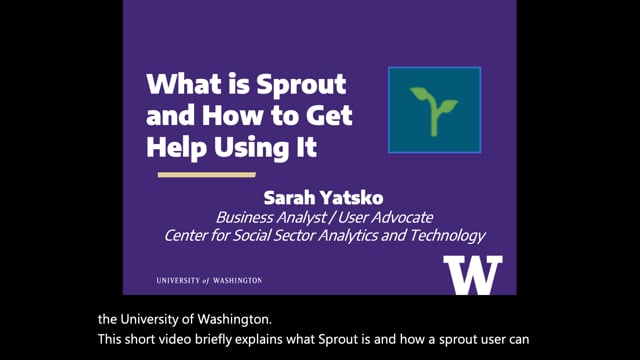 Sprout How To Videos on Vimeo
